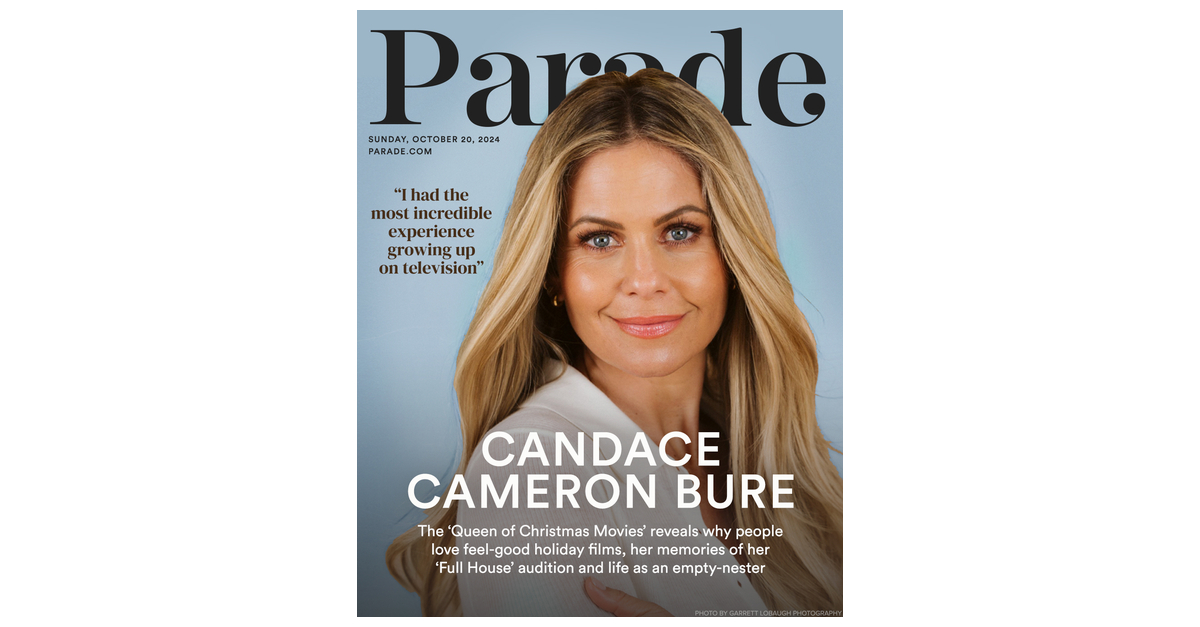 Candace Cameron Bure, the “Queen of Christmas Movies,” Shines on Cover ...