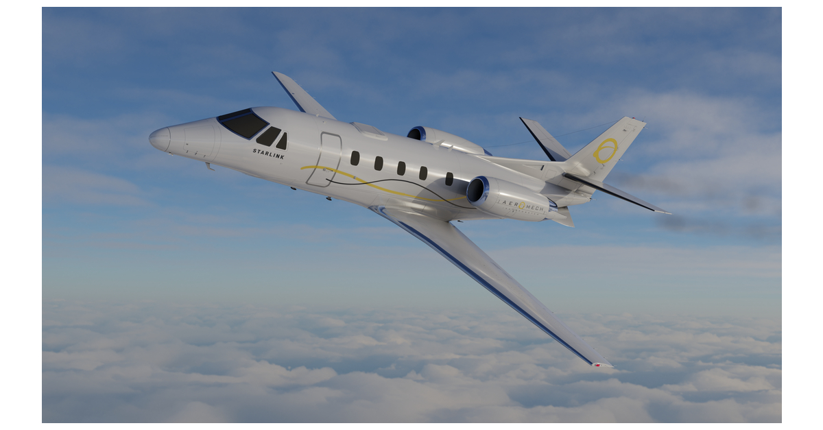 AeroMech Issues STC for Starlink on Citation 560XL Series Aircraft ...