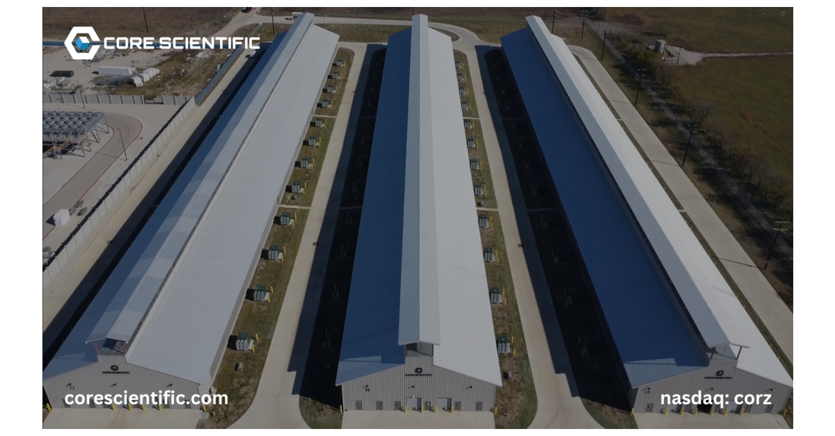 Core Scientific Announces Exercise of Final Contract Option by ...