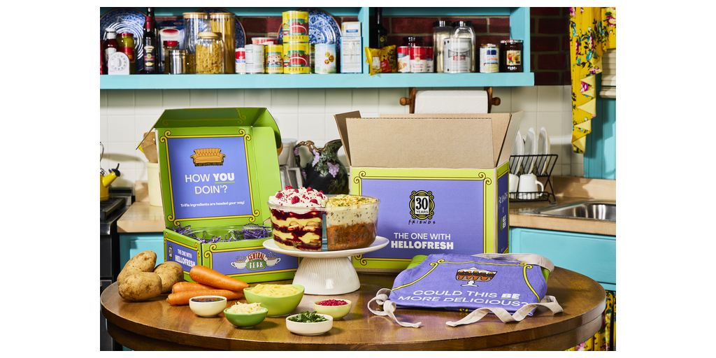 HelloFresh Brings to Life Rachel Green’s Trifle Meal Kits for FRIENDS ...