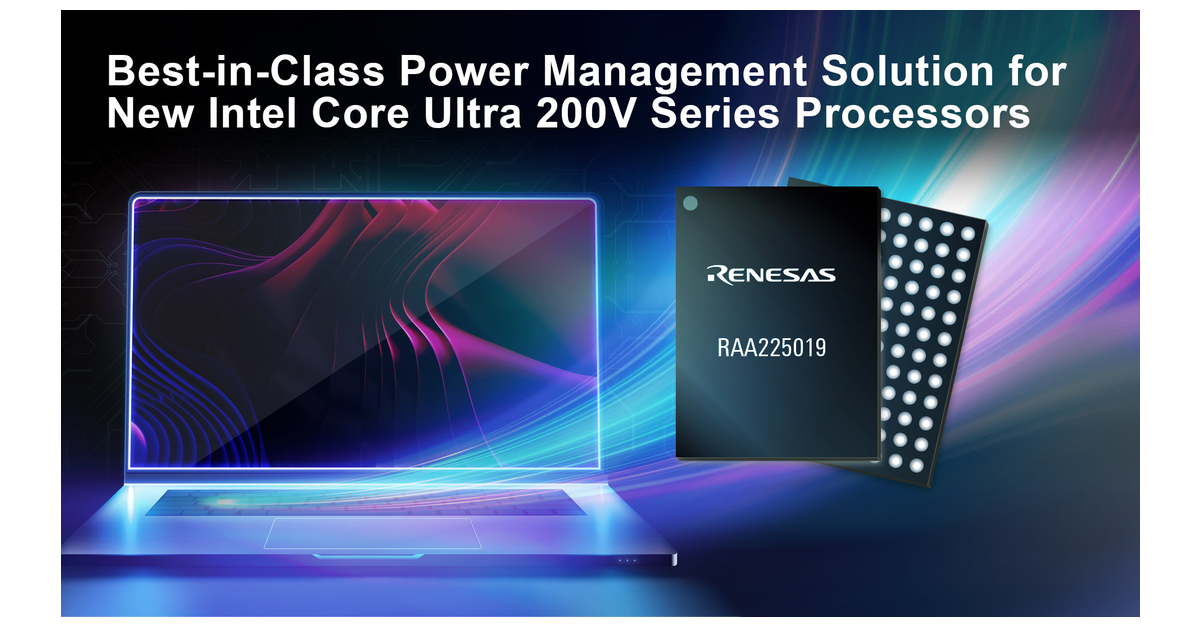 Renesas Collaborates with Intel on Best-in-Class Power Management ...