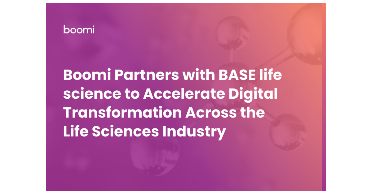 Boomi Partners with BASE life science to Accelerate Digital ...
