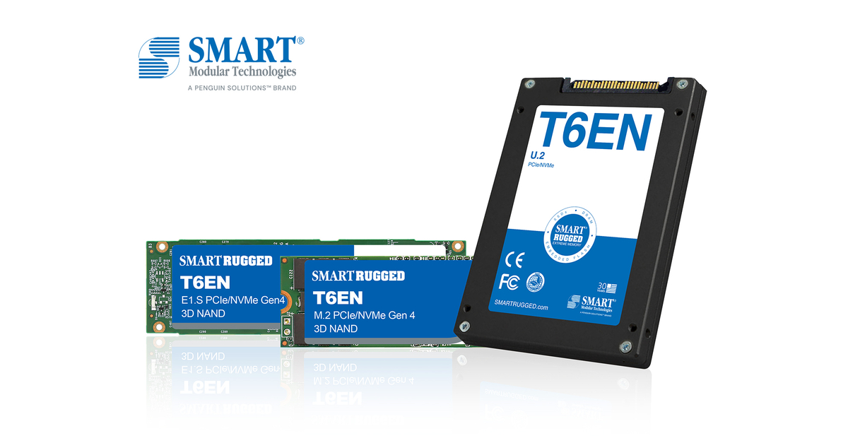 SMART Modular 世邁科技推出全新T6EN 強固型SSD | Business Wire
