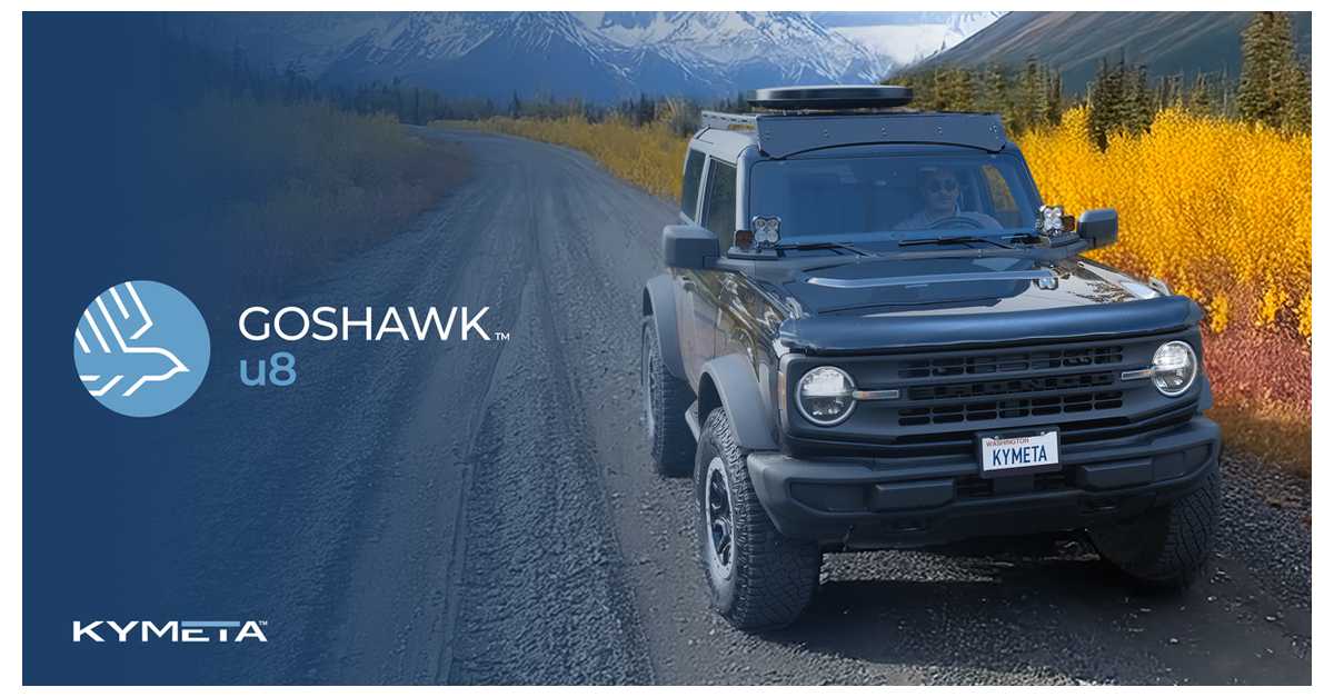 Kymeta Unveils its Second Multi-Orbit, On-the-Move Flat-Panel Antenna – the Goshawk™ u8 ...