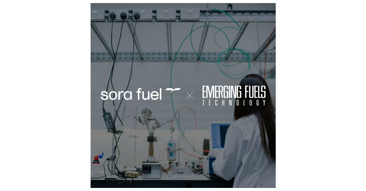 Sora Fuel and Emerging Fuels Technology, Inc. Will Collaborate to Accelerate Development of ...