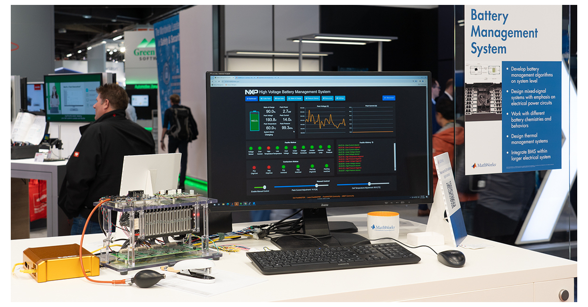 MathWorks and NXP Unveil Model-Based Design Toolbox for Battery Management Systems | Business Wire