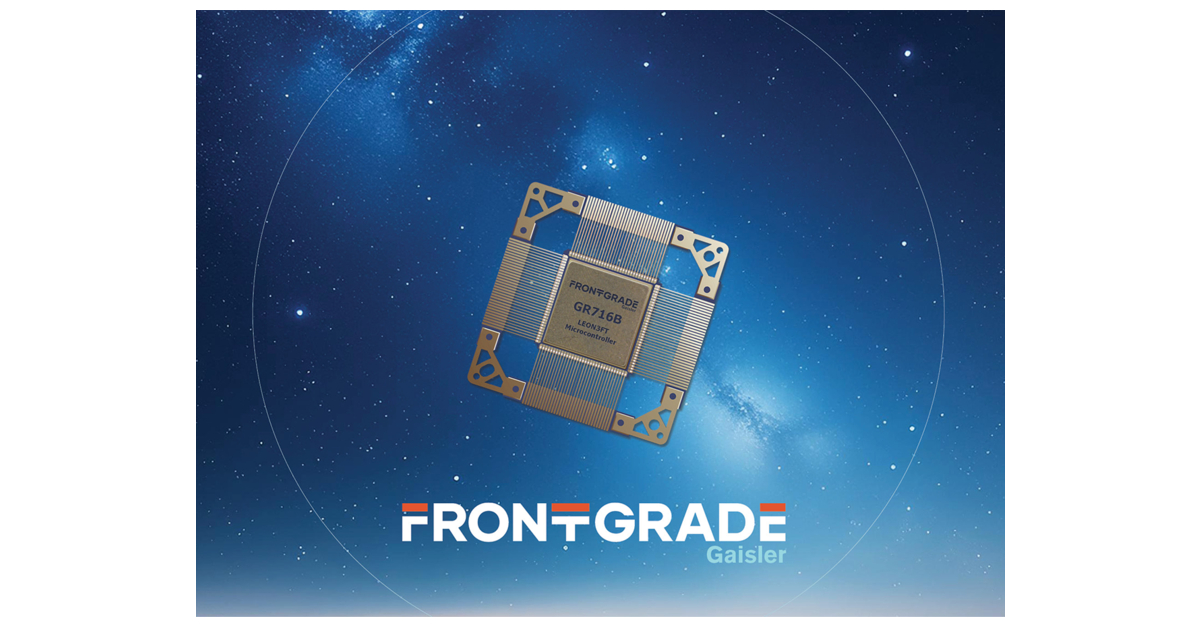 Frontgrade Gaisler Unveils GR716B, a New Standard in Space-Grade ...