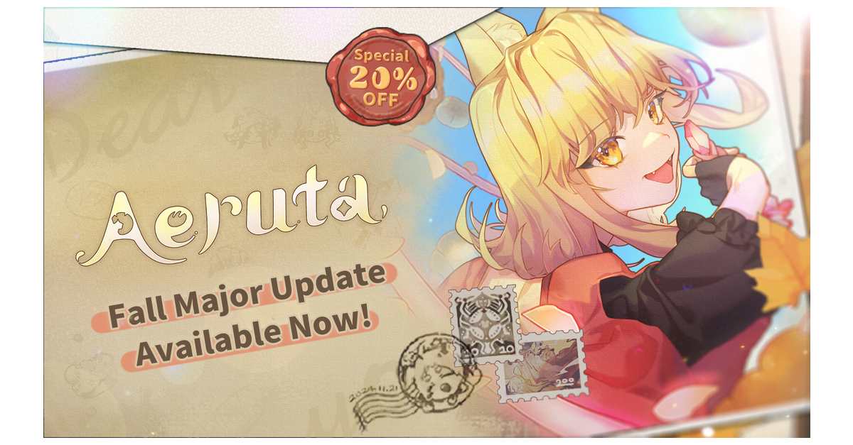 Baking Action RPG Aeruta’s First Major Update: An All New Second Island ...