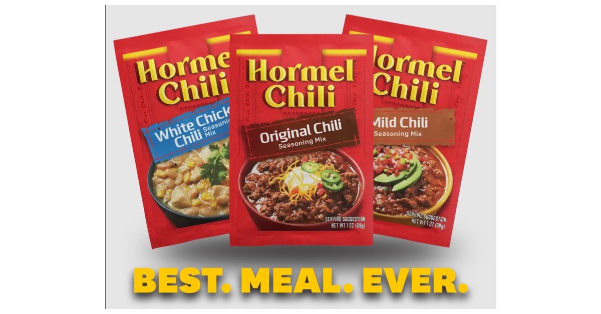 Spice up Fall with New HORMEL™ Chili Seasoning Mix Packets | Business Wire