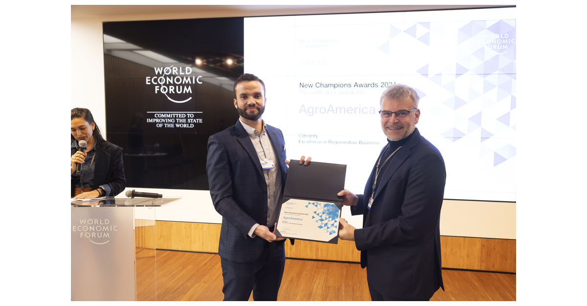 AgroAmerica Recognized as a Pioneer in Regenerative Business at the New ...