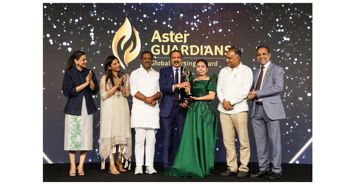 Nurse Maria Victoria Juan From Philippines Wins the Prestigious Aster Guardians Global Nursing ...