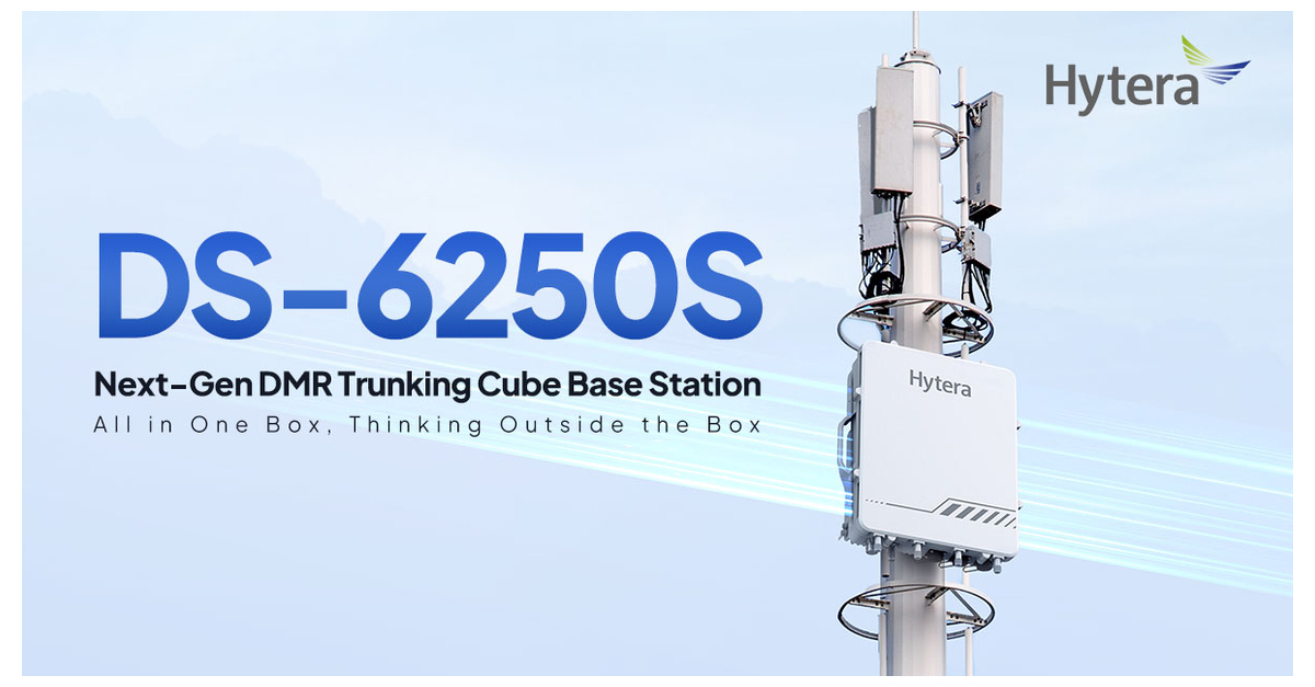 Hytera Unveils Next-Generation DMR Trunking Cube Base Station ...