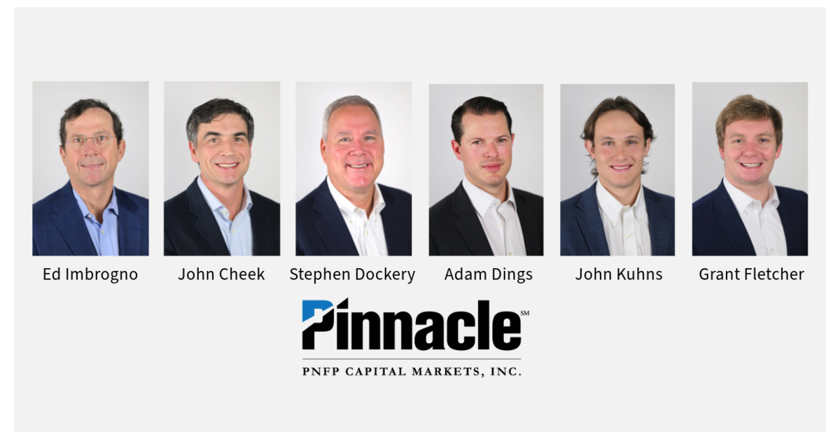 PNFP Capital Markets, Inc. Adds Six From Fidus Partners in Charlotte ...