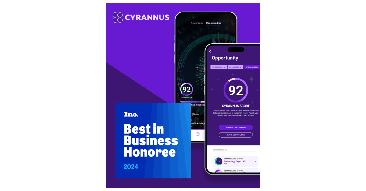 Cyrannus Wins Two ‘Best in Business’ Accolades From Inc. for ...