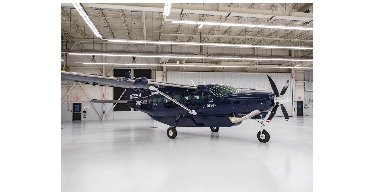 Surf Air Mobility Accepts Delivery of Initial Four Cessna Grand Caravan ...