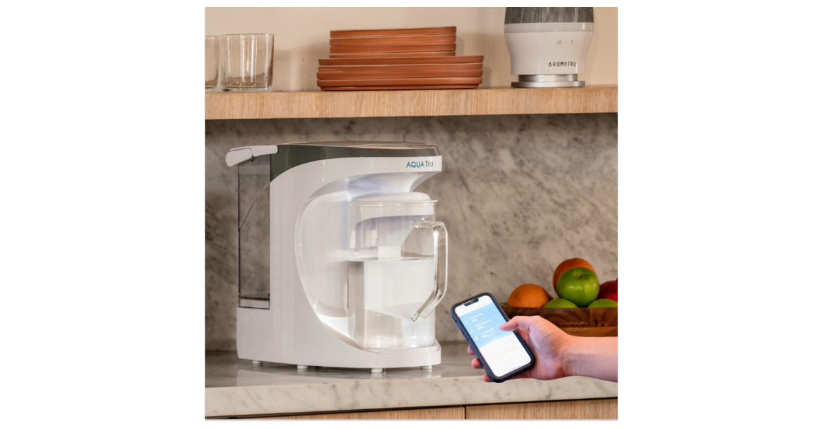 Ideal Living Launches Wi-Fi- and App-Compatible AquaTru Carafe Smart ...