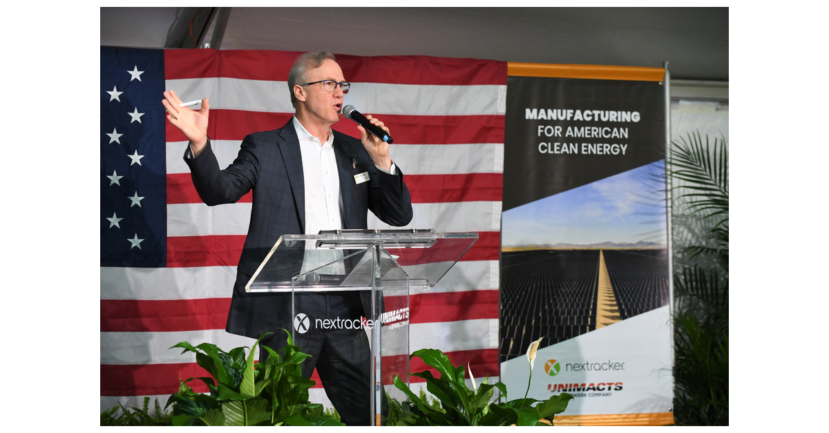 Nextracker Delivers First 100% Domestic Content Solar Trackers to U.S ...