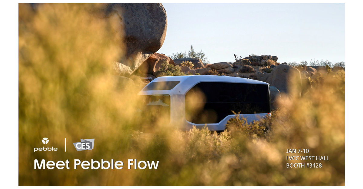 CES 2025: Pebble Unveils Production-Intent Pebble Flow Travel Trailer ...