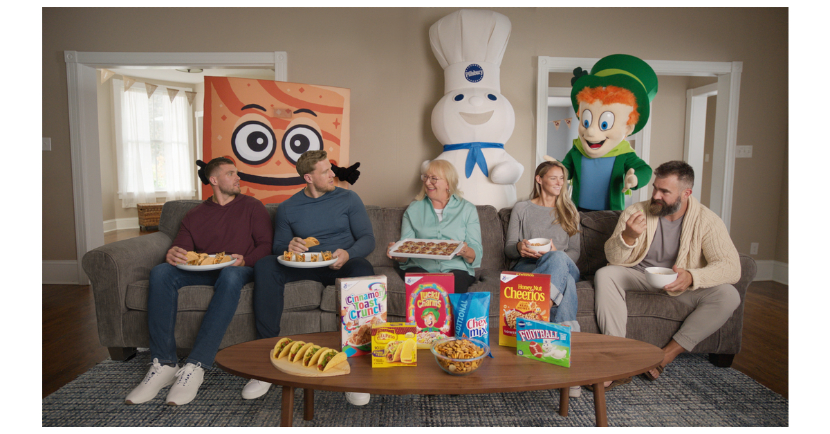 The Kelces and the Watts Star in “Game Day” by General Mills, a New ...