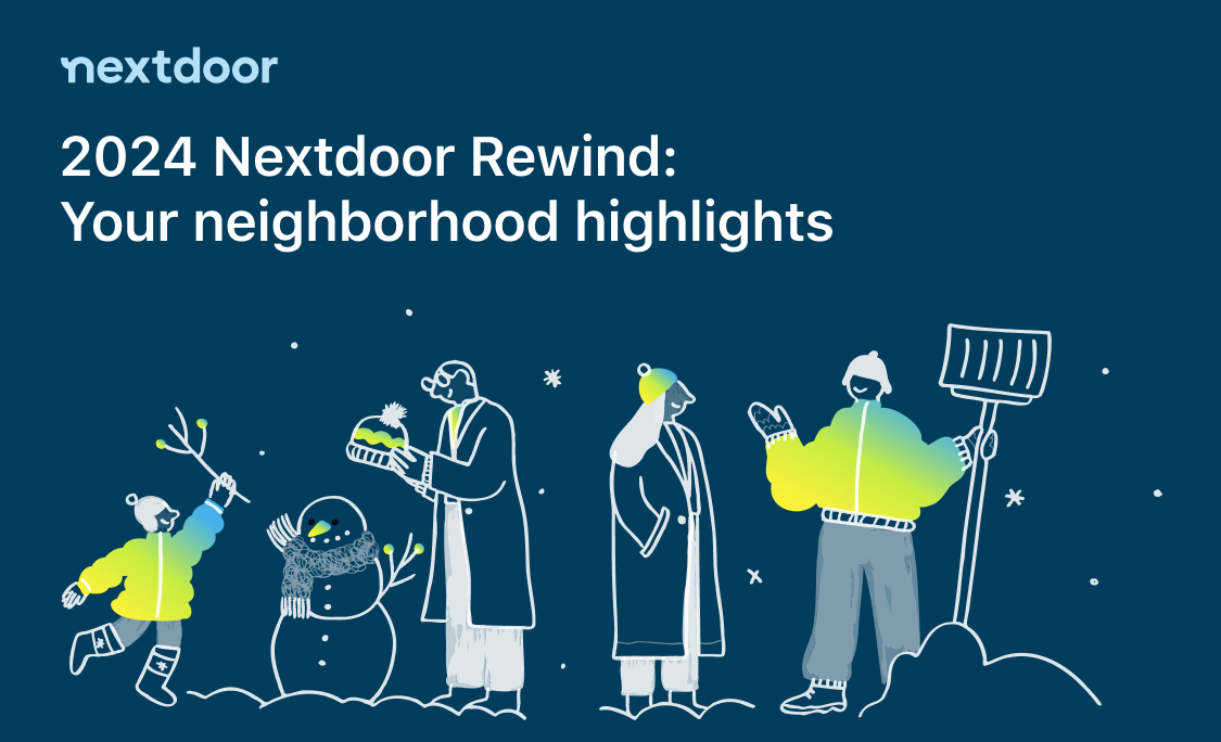 Nextdoor Rewind Returns to Celebrate the Moments and Milestones That ...
