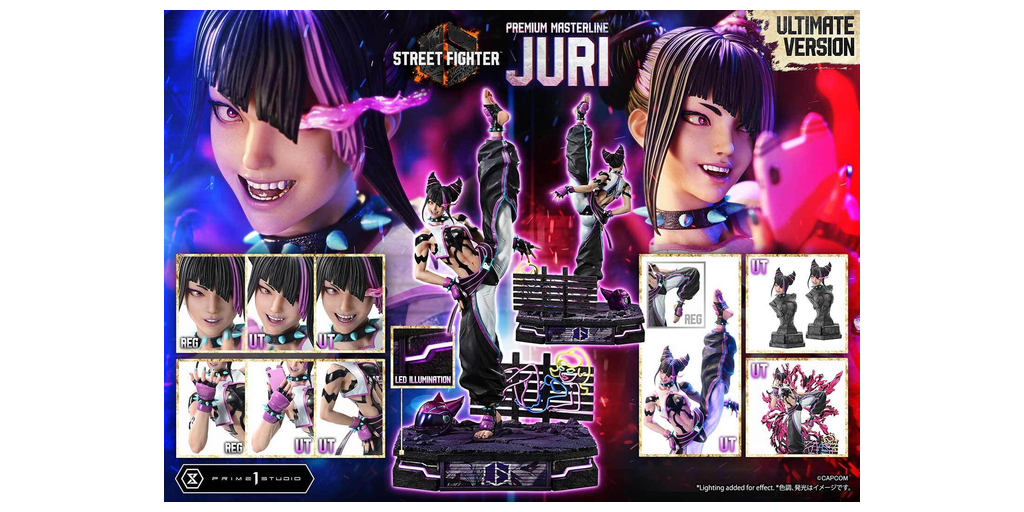 Prime 1 Studio Presents: Street Fighter 6 Juri 1/4 Scale Statue ...
