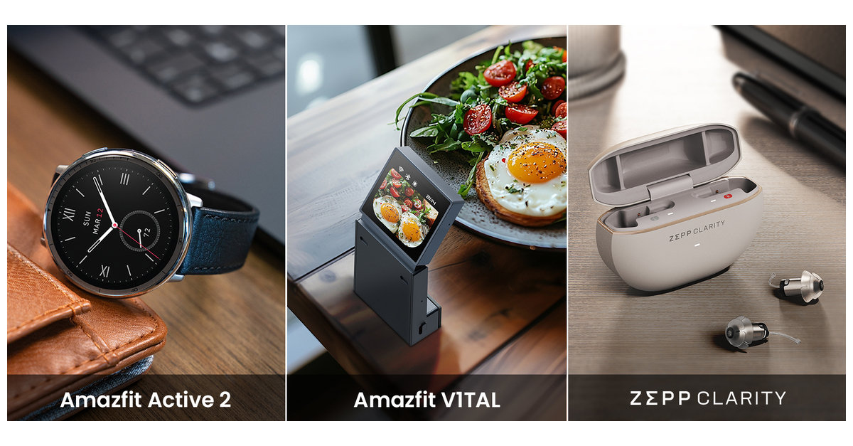 Zepp Health präsentiert bahnbrechende Innovationen auf den ...