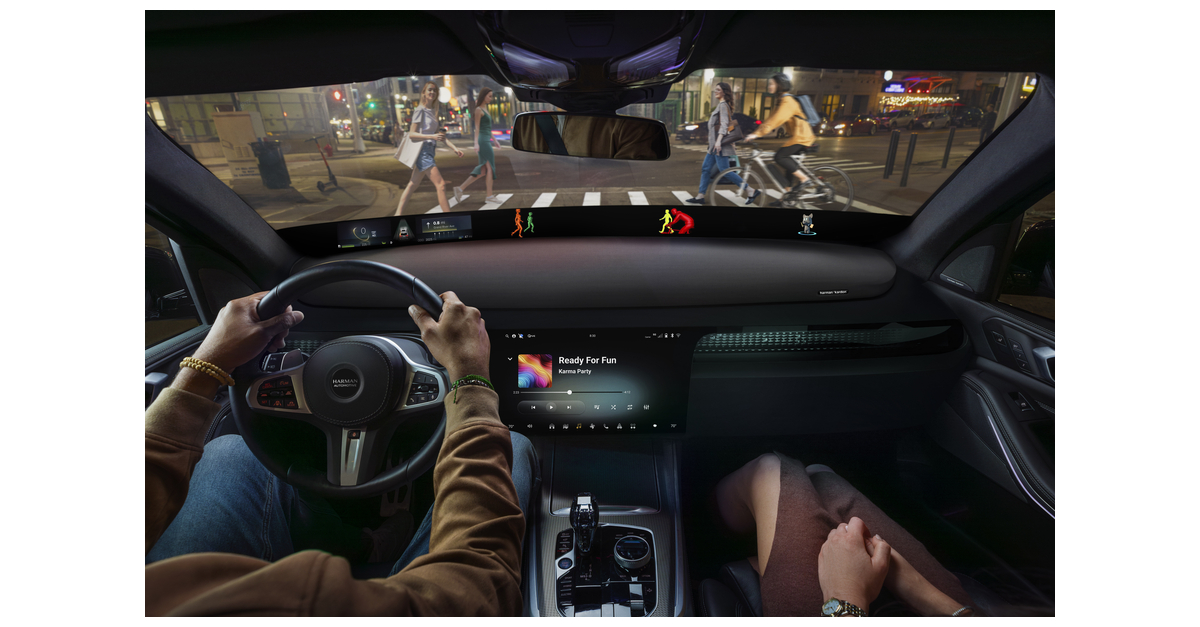 HARMAN Redefines In-Cabin Experiences, Turning Cars into Intelligent ...