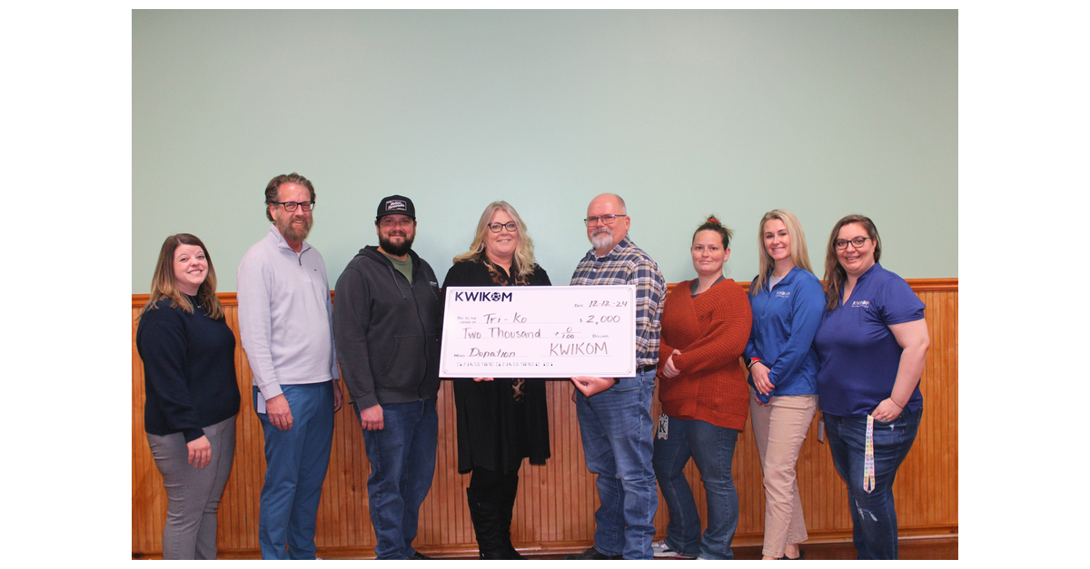 KWIKOM Communications Supports Tri-Ko with $2,000 Donation to Further ...