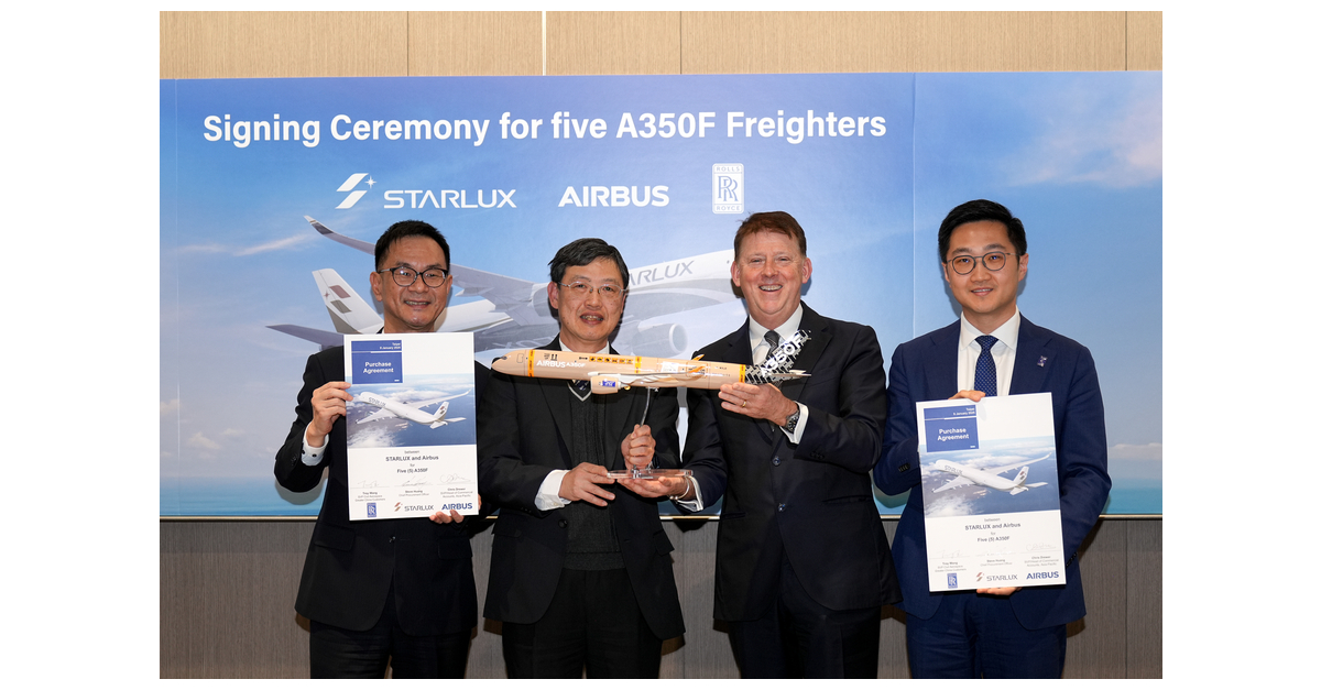 STARLUX Airlines Expands Cargo Fleet: Exercises Options For 5 ...