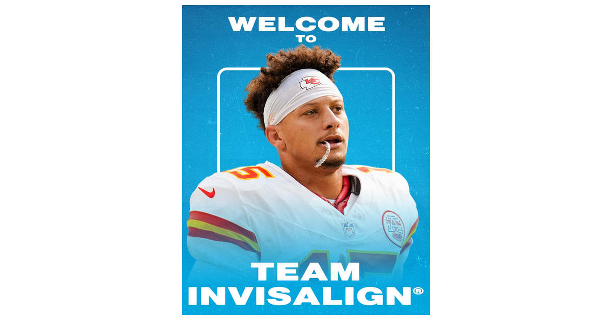 Align Technology Announces NFL Quarterback Patrick Mahomes Joins the ...