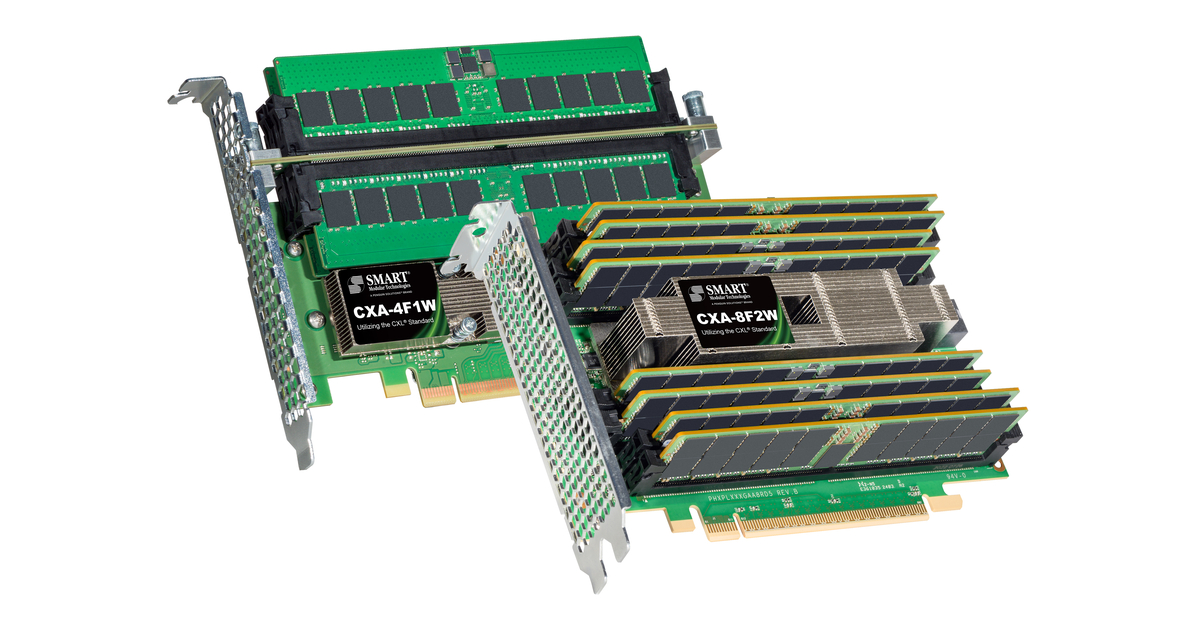 SMART Modular世邁科技CXL記憶體擴充卡榮獲CXL聯盟整合商認證 | Business Wire