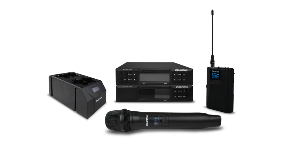ClearOne Introduces DIALOG® AERO Two-Channel Digital Wireless ...