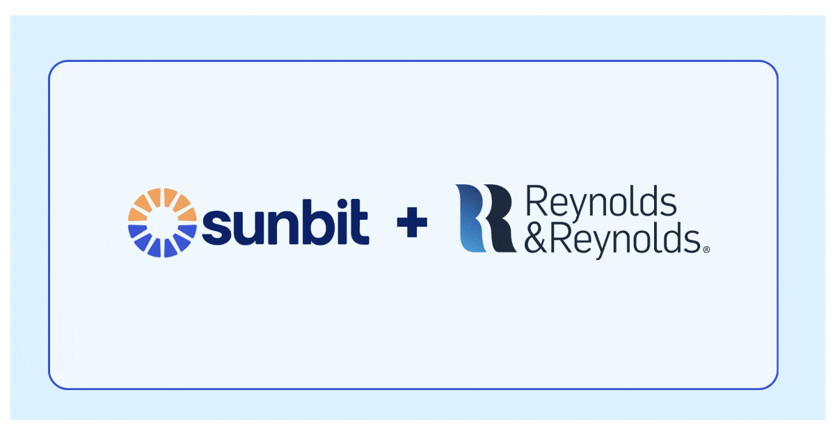 Reynolds and Reynolds Partners With Sunbit to Enhance Service Financing Efficiency | Business Wire