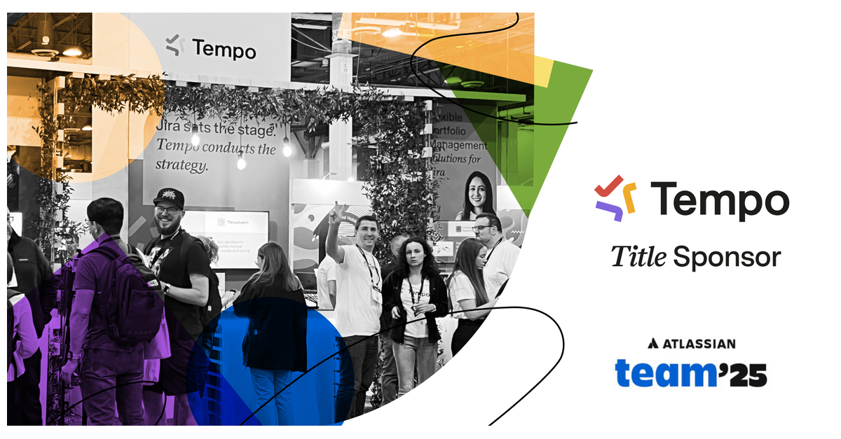 Leading the Charge: Tempo Selected as Title Sponsor for Atlassian Team ...