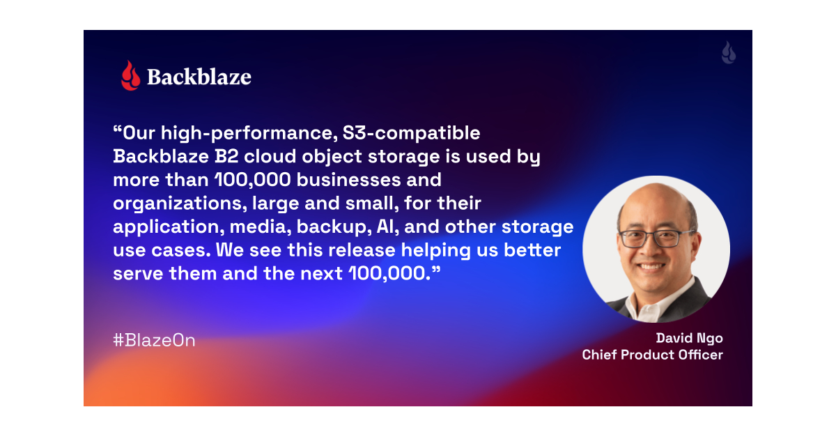 Backblaze B2 Cloud Storage Winter Update Makes Cloud Workloads More Secure and Streamlined ...