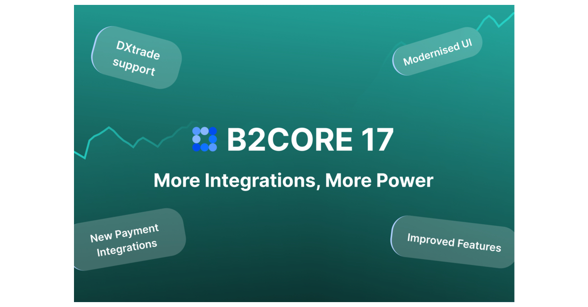 B2BROKER Launches B2CORE 17th with DXTrade Support, Faster Onboarding ...