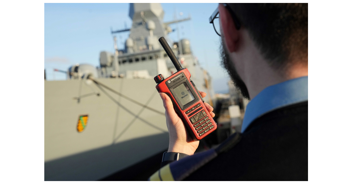 Motorola Solutions Equips German Navy Vessel Frigate Sachsen with Radio ...