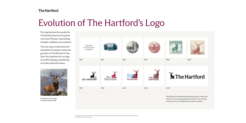 The Hartford Unveils Refreshed Brand With Modernized Stag Logo