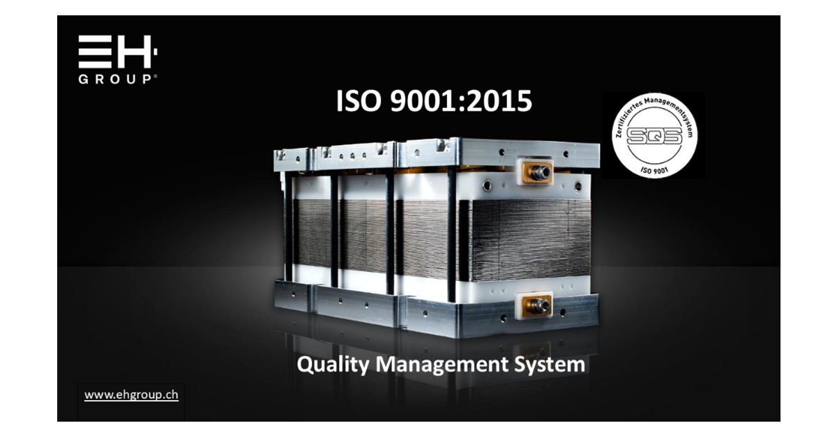 EH Group conquista certificação ISO 9001 | Business Wire