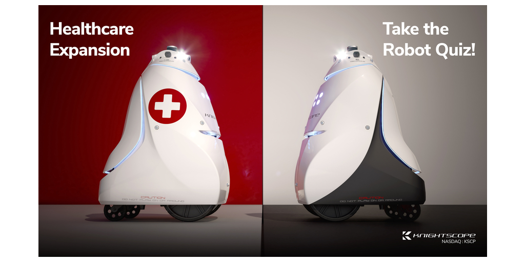 Knightscope Expands Presence in Healthcare and Launches Robot Quiz