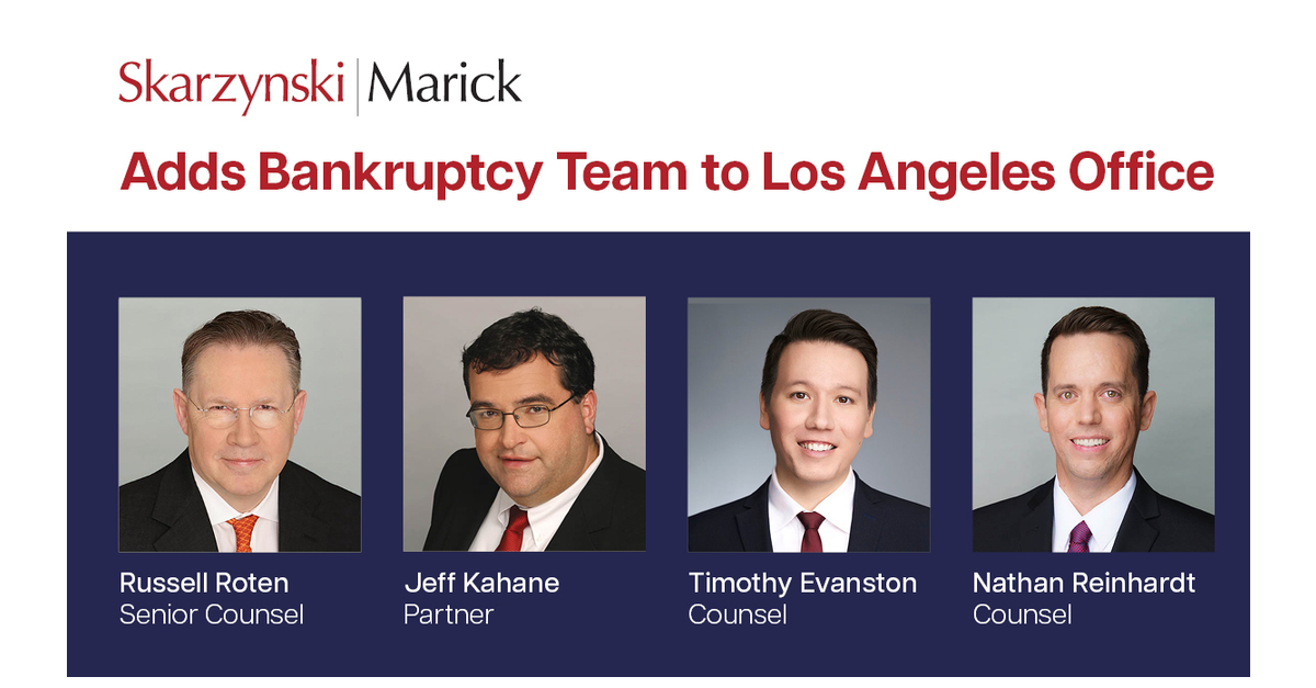 Skarzynski Marick Adds Bankruptcy Team in Los Angeles | Business Wire