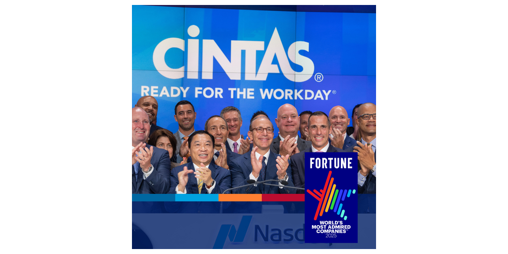 FORTUNE Recognizes Cintas Corporation as One of the World’s Most ...