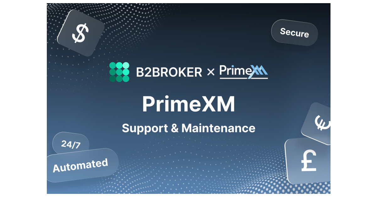 B2BROKER lance les services d'assistance et de maintenance PrimeXM ...