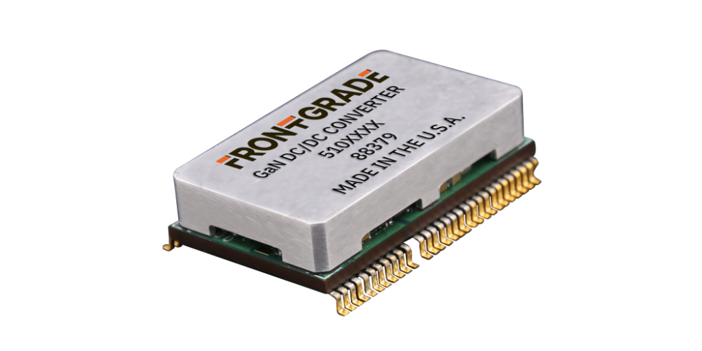 CORRECTING and REPLACING Frontgrade Successfully Tests GaN DC-DC ...