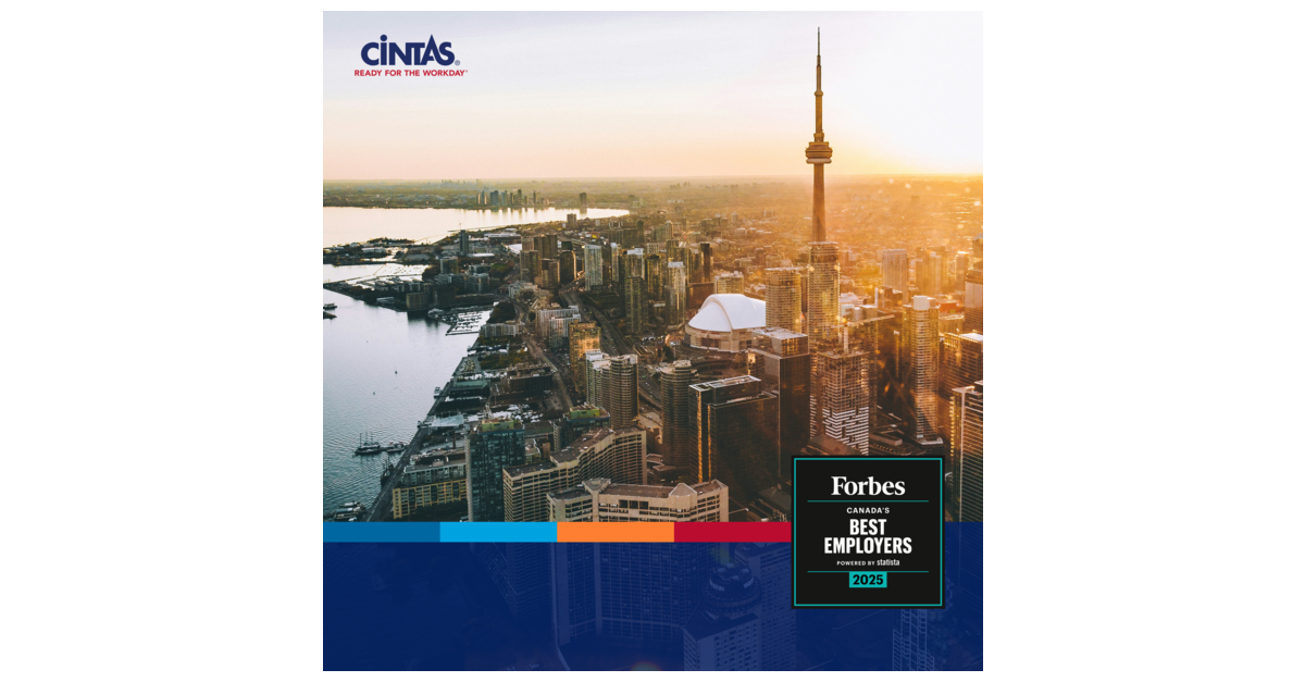 Cintas Corporation est nommé parmi les meilleurs employeurs du Canada ...