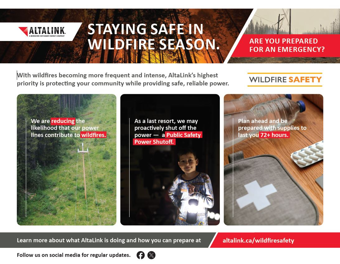 AltaLink Taking Action to Protect Communities From Wildfire Risk ...