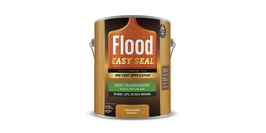 FLOOD wood finishes introduces FLOOD EASY SEAL Premium Stain and Sealer