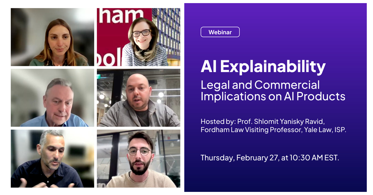 Industry and Academia Discuss AI Explainability and Its Immediate ...