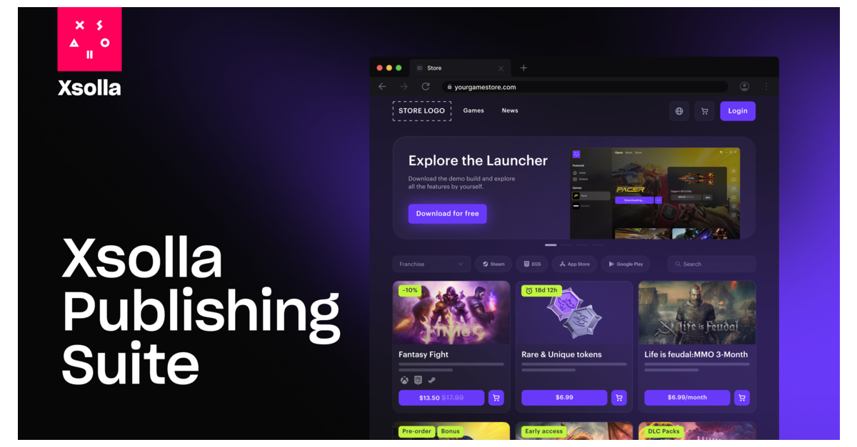 Xsolla Launches Publishing Suite: A Universal Solution Enabling Games ...