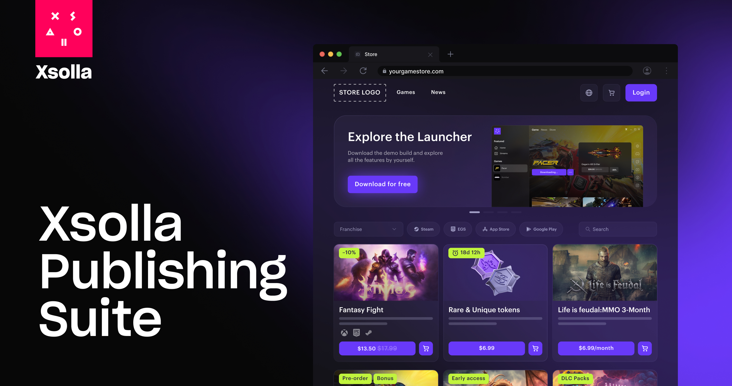 Xsolla lanceert Publishing Suite: Een universele oplossing voor het uitgeven van games die ...
